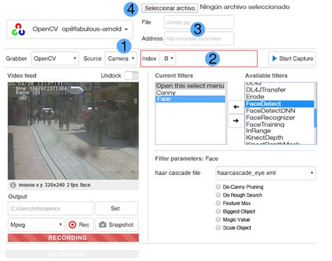 Opencv Ui Ideas Myrobotlab