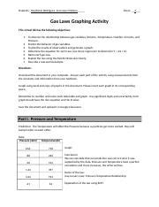 Gas Laws Graphing Activity Docx Babes Stephanie Rodriguez Juan Jose Orellana Chem Gas