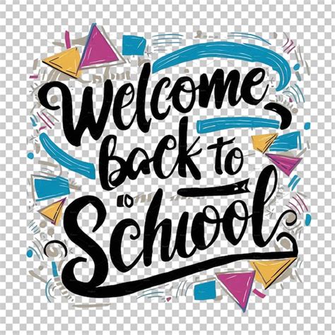 학교로 돌아갑니다 프리미엄 Ai 생성 Psd