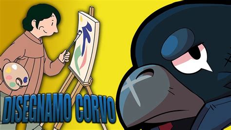 Como Desenhar O Corvo Crow Do Brawl Stars Youtube Vrogue C