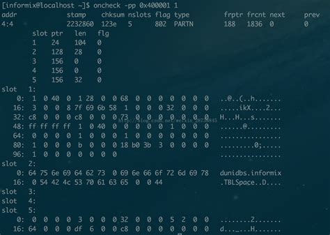 Informix的rowid寻址过程分析partnum Informix Csdn博客