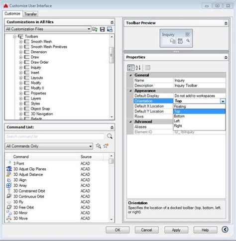 Autocad I Turn On My Toolbar And Dont See It Anywhere Toolbar