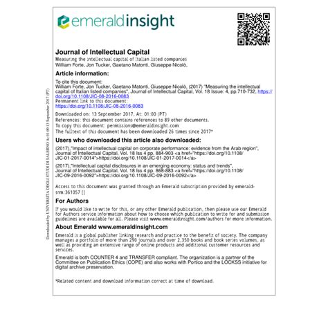 Modified Value Added Intellectual Coefficient Formula Modified Value Download Scientific