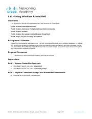 Exploring Windows Powershell Functions For Automation Course Hero