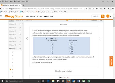 Solved I Am Working A Integer Programming Model Question My Chegg