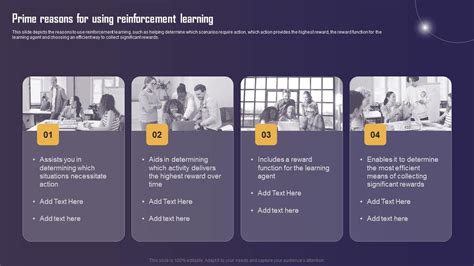 Prime Reasons For Using Reinforcement Learning Ppt Example