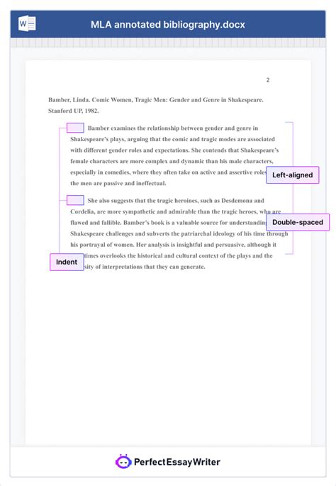 How To Mla Annotated Bibliography With Examples