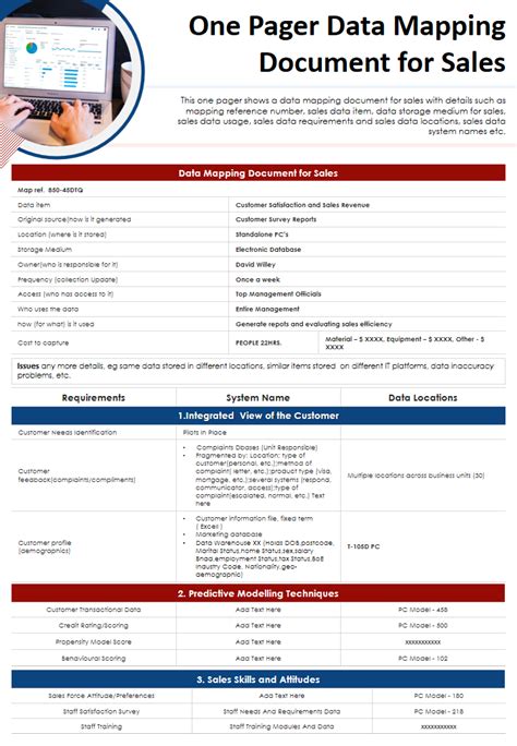 Must Have Data Mapping Document Templates With Samples And Examples