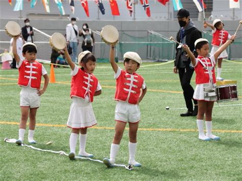 NO 2127 2022 10 8 鼓笛隊演奏運動会 219 R 東京都足立区公認幼稚園なら江北さくら幼稚園