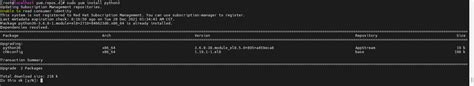 Rhel 8执行yum Update和yum Install Python3报错error There Are No Enabled Repos 周同学带您玩ai 博客园