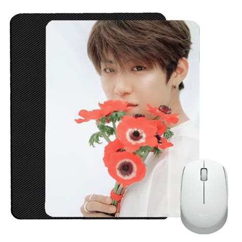 แผ่นรองเมาส์ Mouse Pad พิมพ์ลาย นักร้องเกาหลี พัก อู จิน Park Woo Jin เอบีซิกซ์ Ab6ix Shopee
