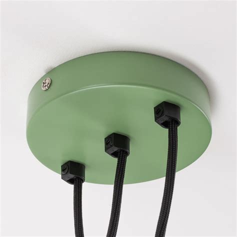 Port Ceiling Canopy Kit DIY Color Cord Retro Loft Industrial Pendant Swag Lamp