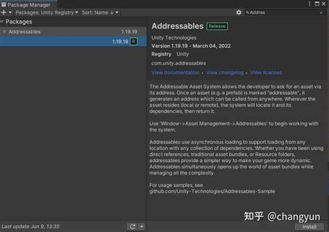 Unity资源管理方案 Addressable详解 知乎