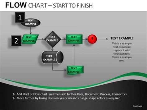 Ppt Slides Flow Charts Diagrams For PowerPoint