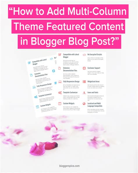 How To Add Multi Column Theme Featured Content In Blogger Bloggerspice Hubspot To Maximize