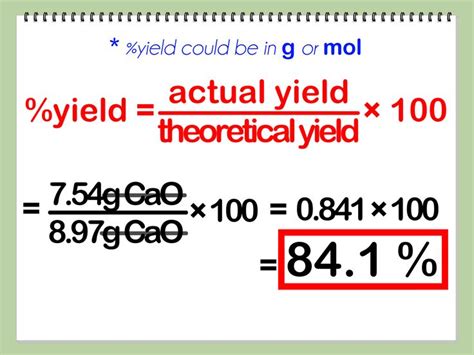 Theoretical Yield