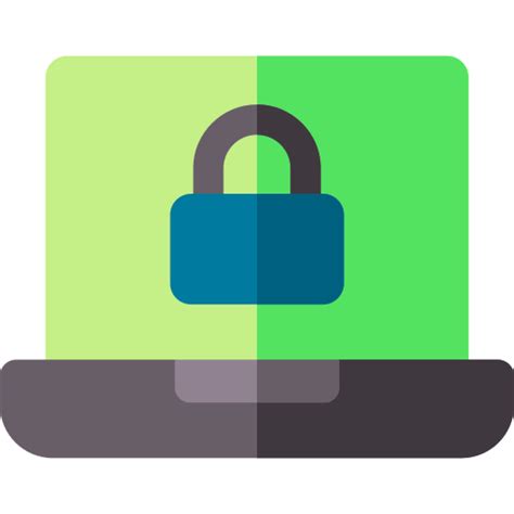 Password Basic Rounded Flat Icon