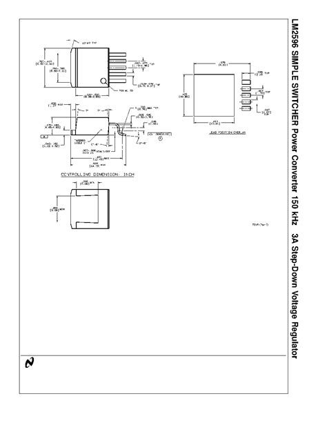 Lm S Adj Datasheet Pages Nsc Simple Switcher Power
