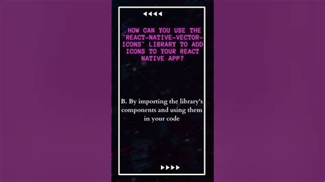 How Can You Use The React Native Vector Icons Library To Add Icons To