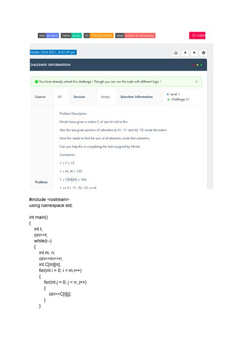 Arrays In Data Structure And Algo Data Structures And Algorithms