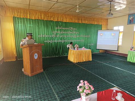 လောက်ကိုင်မြို့ နယ်စပ်ဒေသတိုင်းရင်းသား လူငယ်များဖွံ့ဖြိုးတိုးတက်‌ရေးသင်တန်းကျောင်းတွင် ယာဉ်စည