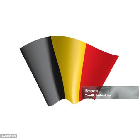 벨기에 플래그 흰색 배경 벡터 일러스트 레이 션 0명에 대한 스톡 벡터 아트 및 기타 이미지 0명 3차원 형태 Capital Region Istock