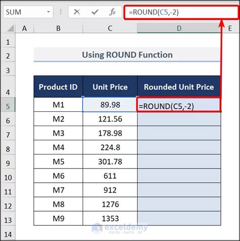 Discover How To Enhance Your Excel Rounding To Nearest 100