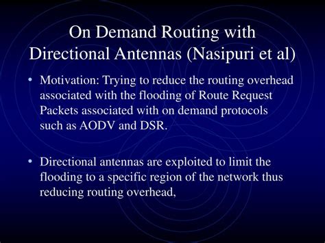 Ppt Directional Antennas In Mobile Ad Hoc Networks Powerpoint Presentation Id 797992