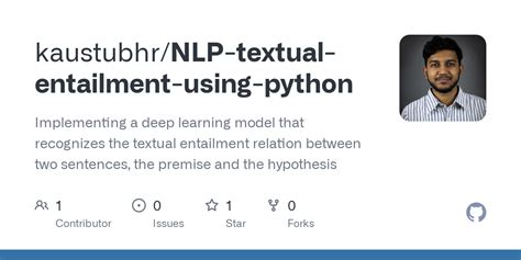 Github Kaustubhrnlp Textual Entailment Using Python Implementing A