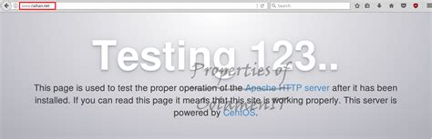 Konfigurasi Web Server Apache Centos 7