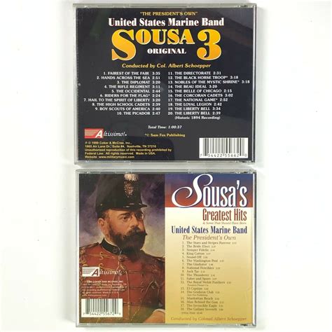The Presidents Own United States Marine Band 2 Cd Bundle Sousa Greatest