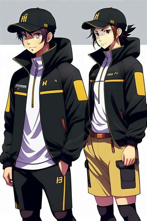 Lexica Male Pokemon Trainer In Techwear Clothes By Ken Sugimori
