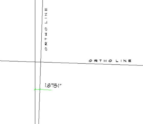 Solved Lines Drawn In Ortho Autodesk Community