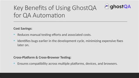 Ghostqa Revolutionizing Qa Automationpptx