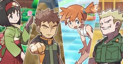 Pokemon Lets Go Gym Leader Guide Tips And How To Beat Pikachu Eevee Gamewith