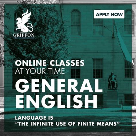 Griffon Educational Center On Linkedin Generalenglish Englishclasses Languagelearning