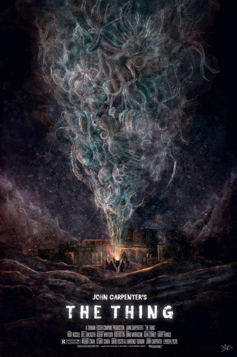 Striking Art Previewed For John Carpenters The Thing 35th Anniversary