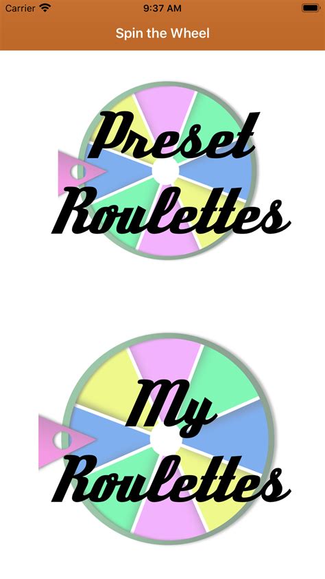 Spin The Wheel Decision Maker For Iphone Download