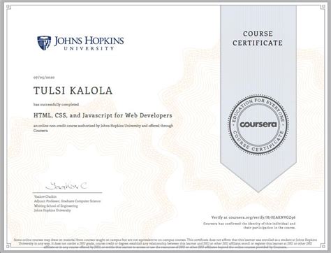 Coursera Htmlcss Javascript Webdevelopement Thanks Yaakov Chaikin And Also Thanks To Johan