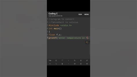 C Program To Convert Temperature Fahrenheit To Celsiuscoding