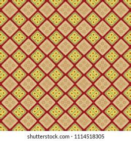 Seamless Colorful Geometric Repeating Tile Pattern Stock Illustration Shutterstock