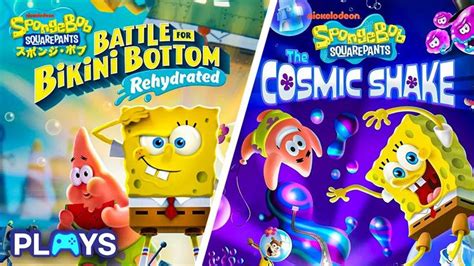 The 10 Best Spongebob Video Games Spongebob Squarepants Bikinis