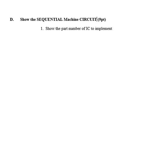 solved v design a synchronous sequential machine