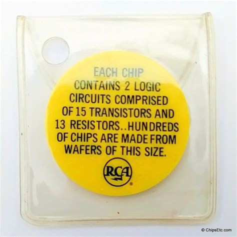 Rca Vintage Computer Chip Collectibles Memorabilia And Jewelry