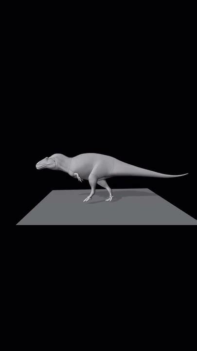 Acrocanthosaurus Tlc Locomotion Animations Prior Extinction