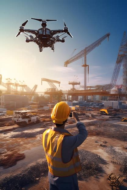 Premium Photo Ai Integration In The Construction Industry Innovative Technologies Enhancing