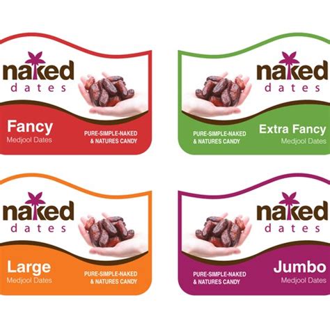 New Product Label Wanted For Naked Dates Product Label Contest