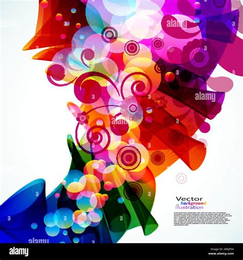 Abstract Colorful Floral Background Vector Stock Vector Image And Art Alamy