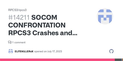 Socom Confrontation Rpcs3 Crashes And Rendering Issues · Issue 14211 · Rpcs3rpcs3 · Github