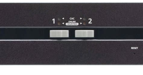 ATEN 2 Port USB DVI Dual Display PP4 0 Secure KVM CS1142D4C B H